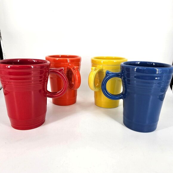 Fiestaware | Kitchen | Hlc Fiesta Ware Large Latte Coffee Mug Cup 8 Oz ...